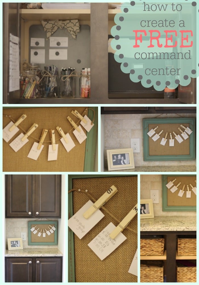 How To Create A Command Center {For Free}