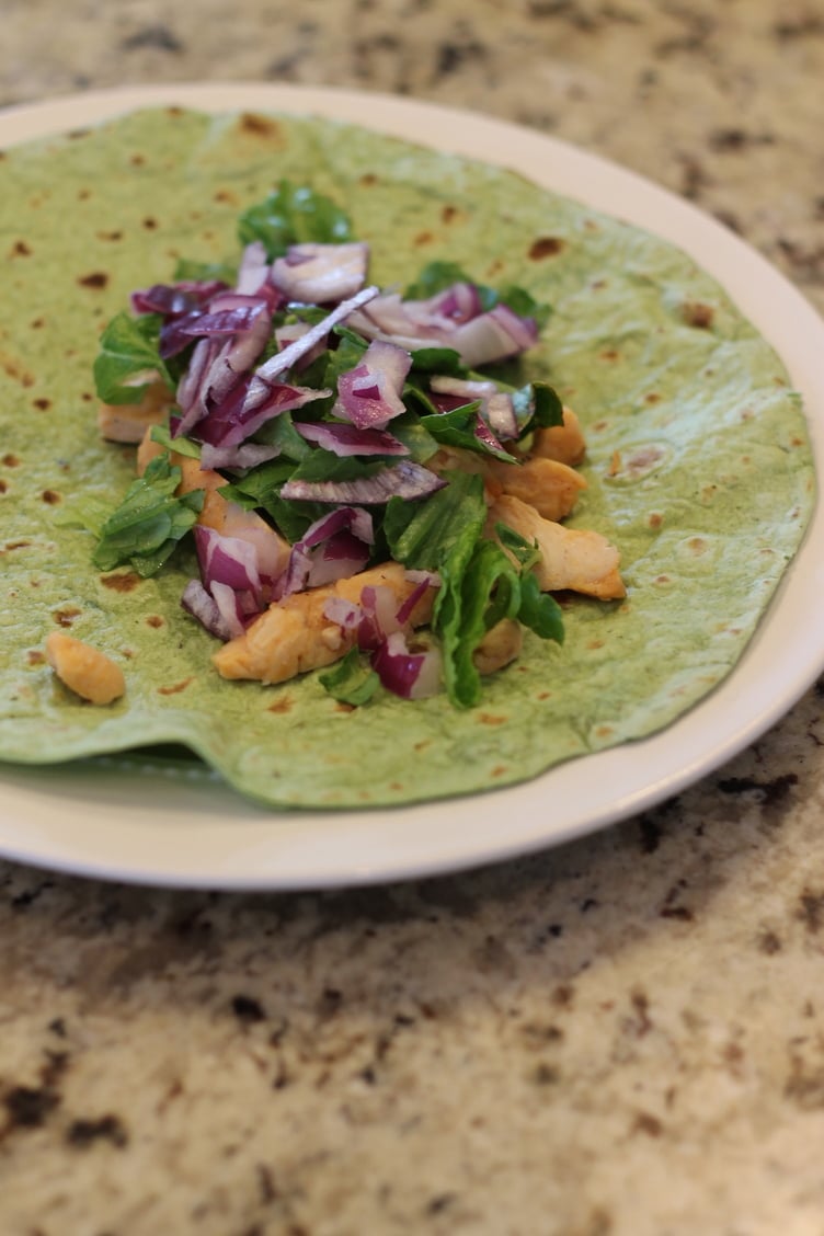 Red Robin Whiskey River Barbecue Chicken Wrap