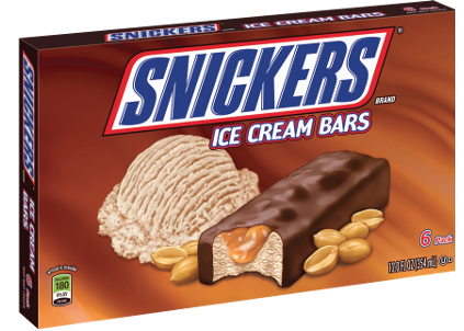 Target: Snickers Frozen Ice Cream Bars (6-Pack) $.88 | Passionate Penny ...