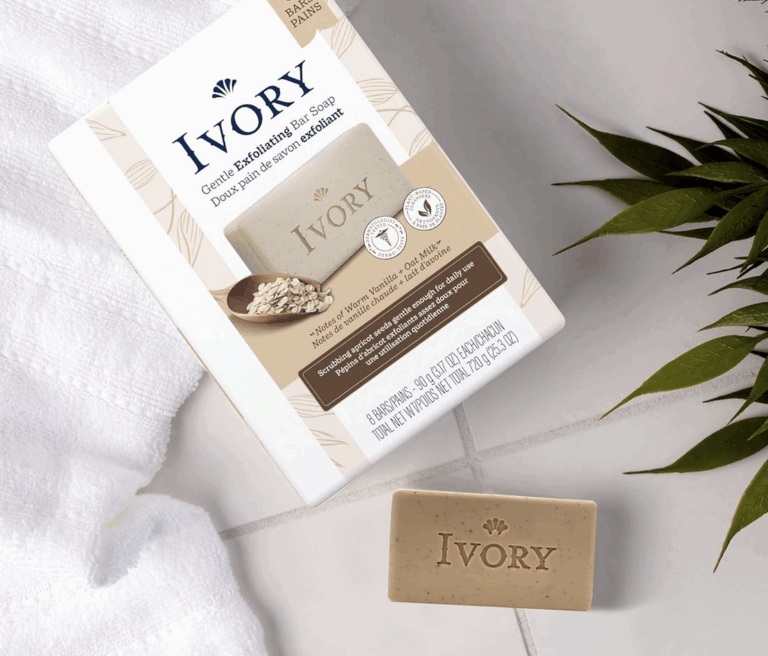 Ivory Exfoliating Bar Soap 8pk Just $4.49 (56¢ Per Bar)