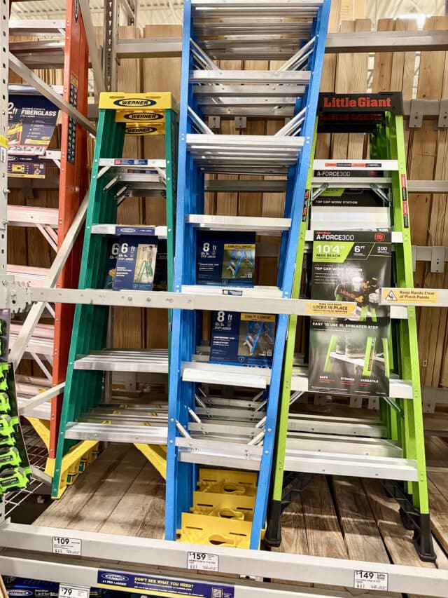 50% OFF Ladders at Lowe's (From $39!)