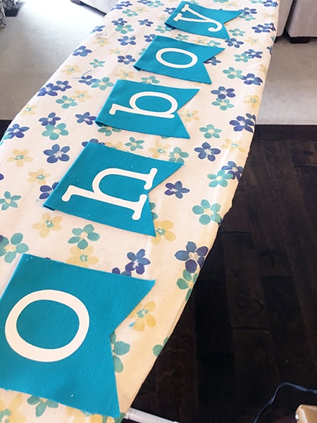 DIY Baby Banner - Perfect For A Shower!
