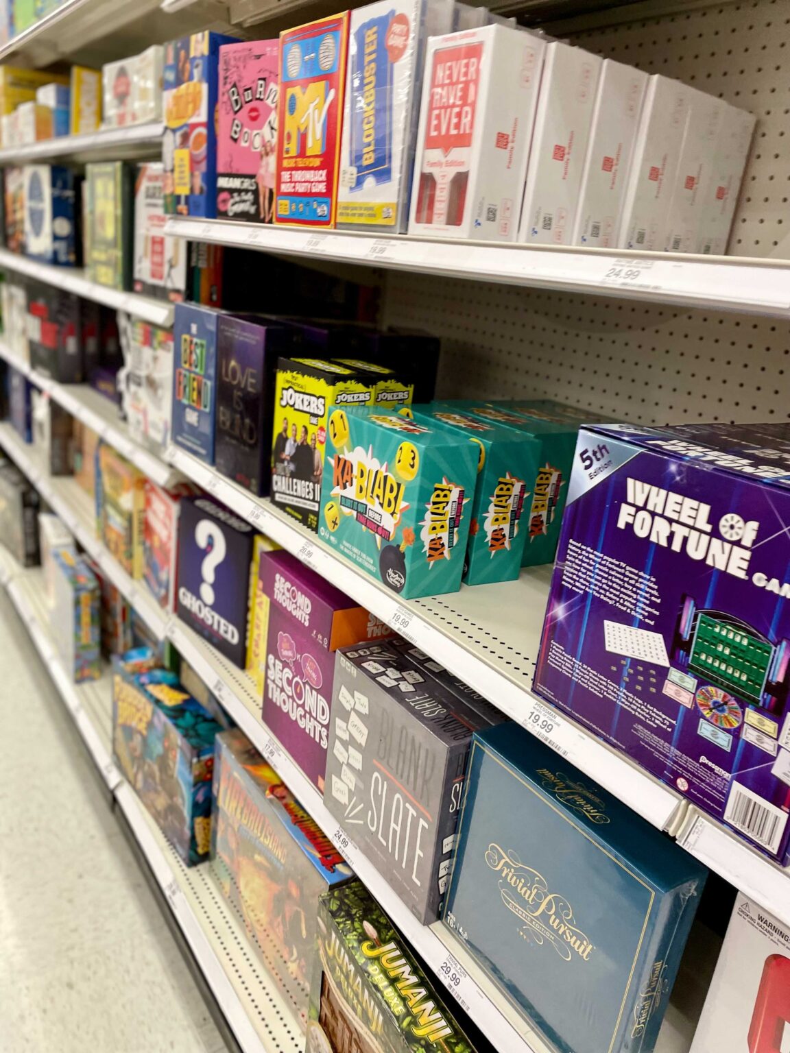 Target Board Games on Sale - Great for Family Game Night!