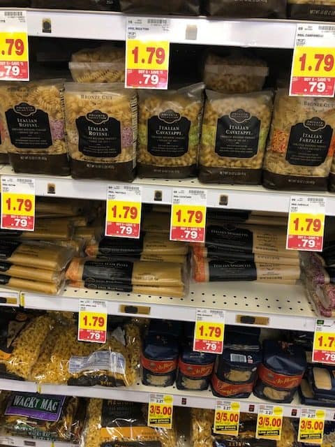 Kroger | Private Selection Pasta Just $.34!