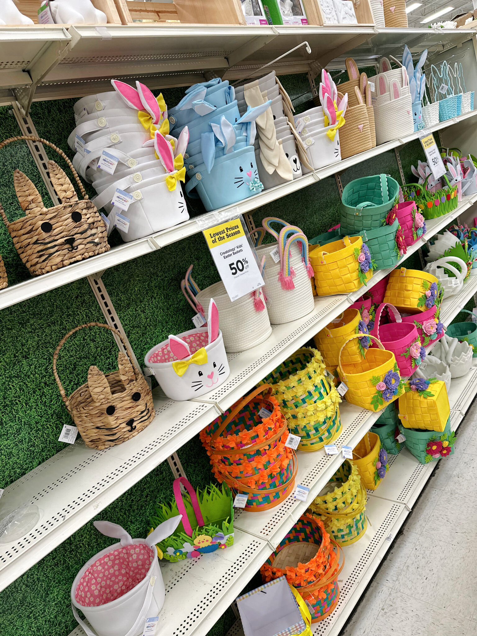 Michael's 50% OFF Easter (CUTE Baskets Starting at Under $3!)