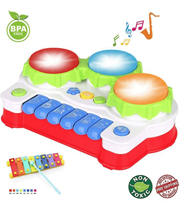 Baby Toy Piano & Drums - Under $16.10 (Lowest Price)