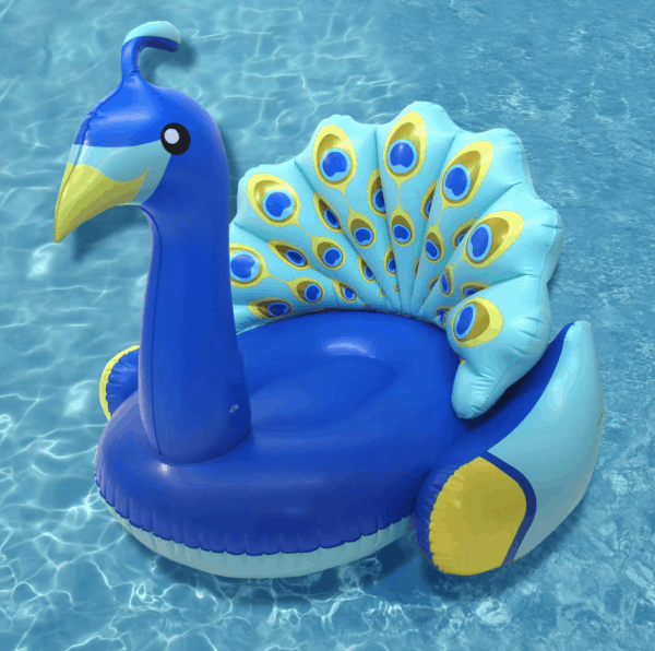 Giant Peacock Pool Float - Under $20!