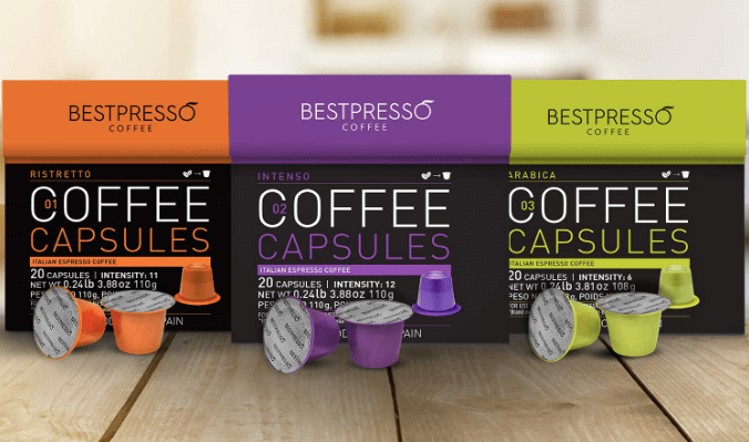 Stock Up on Bestpresso Coffee Nespresso Coffee Pods