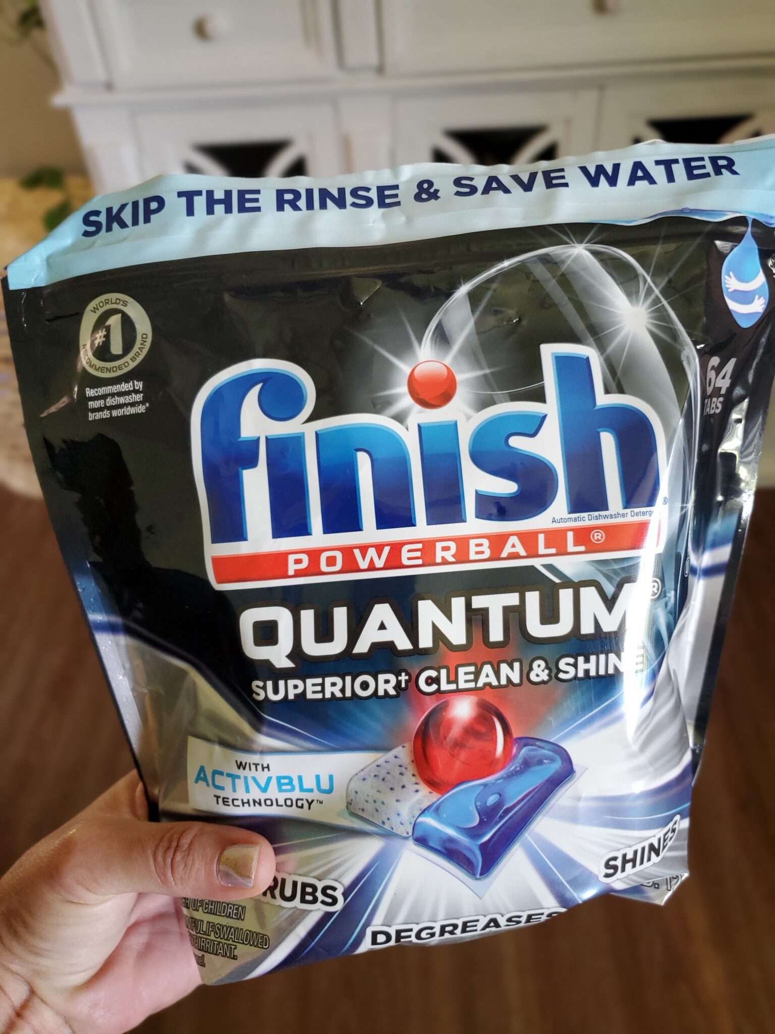 Finish Quantum Dish Tabs 82ct Just $10.37 Shipped! (reg $23)
