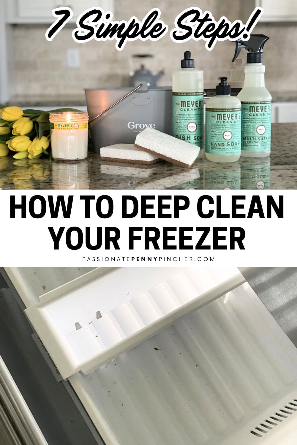 How To Clean A Freezer (Home Planner Project Week 1!)