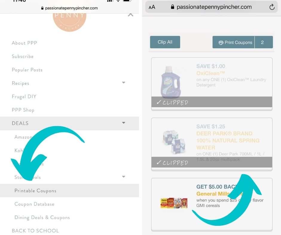 How To Print Coupons From Your Phone
