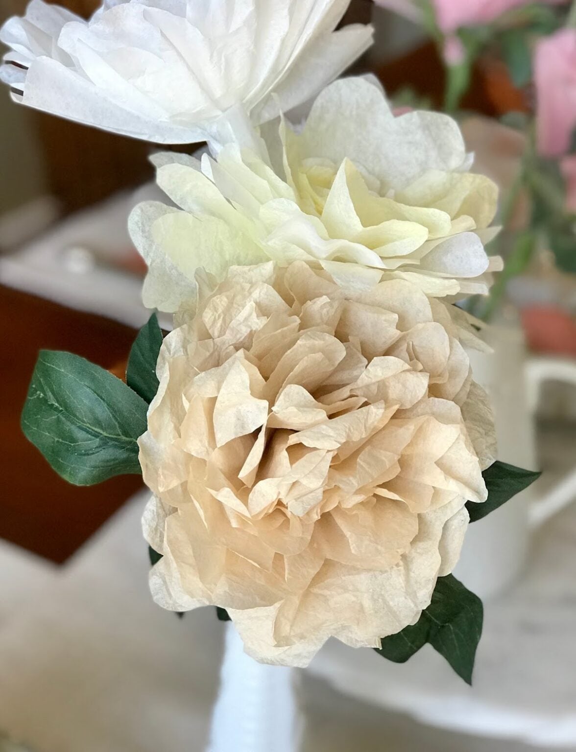 Coffee Filter Flowers are GORGEOUS for Spring (Easy DIY Steps!)