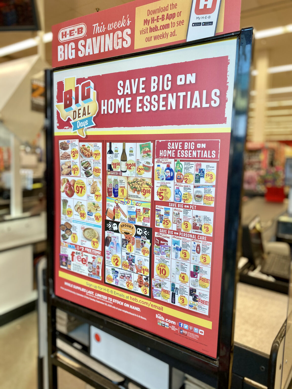 FREE H-E-B Curbside Pickup with ANY $35 Order Now Available!
