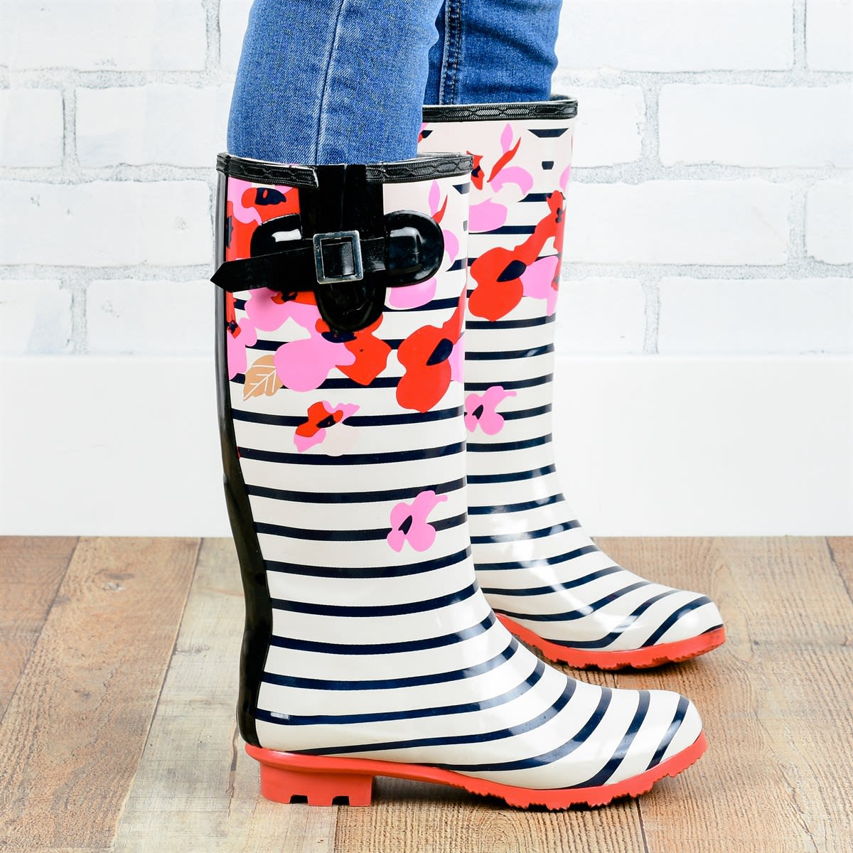 Fun Patterned Rubber Rain Boots under $46 Shipped (SO CUTE!)