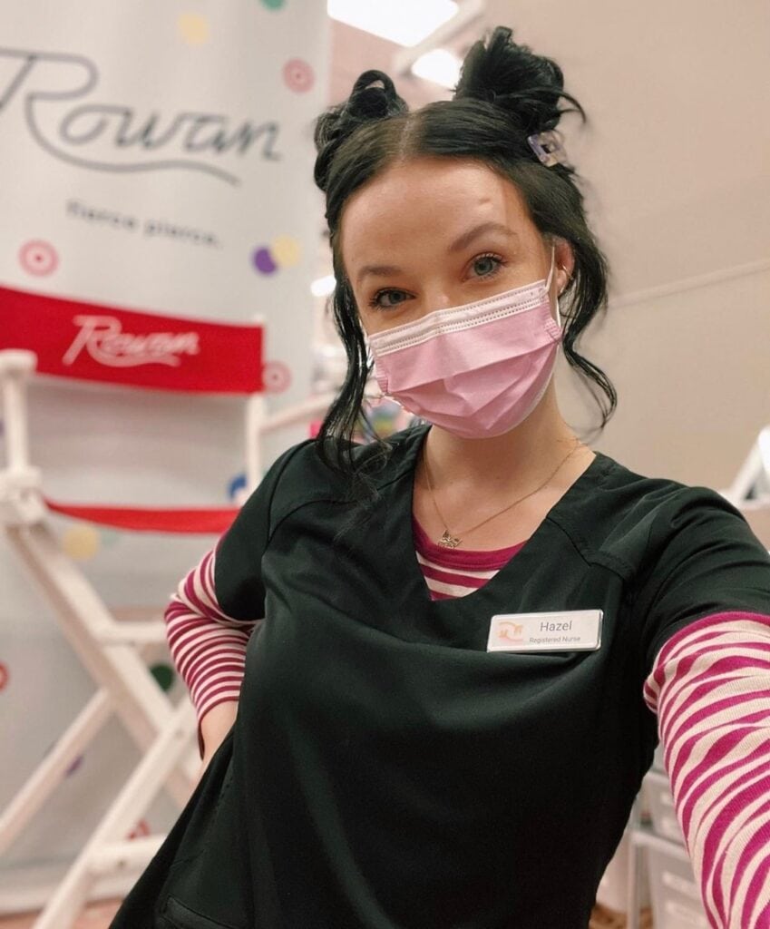 Rowan Ear Piercing at Target Locations (Done by a Licensed Nurse!)