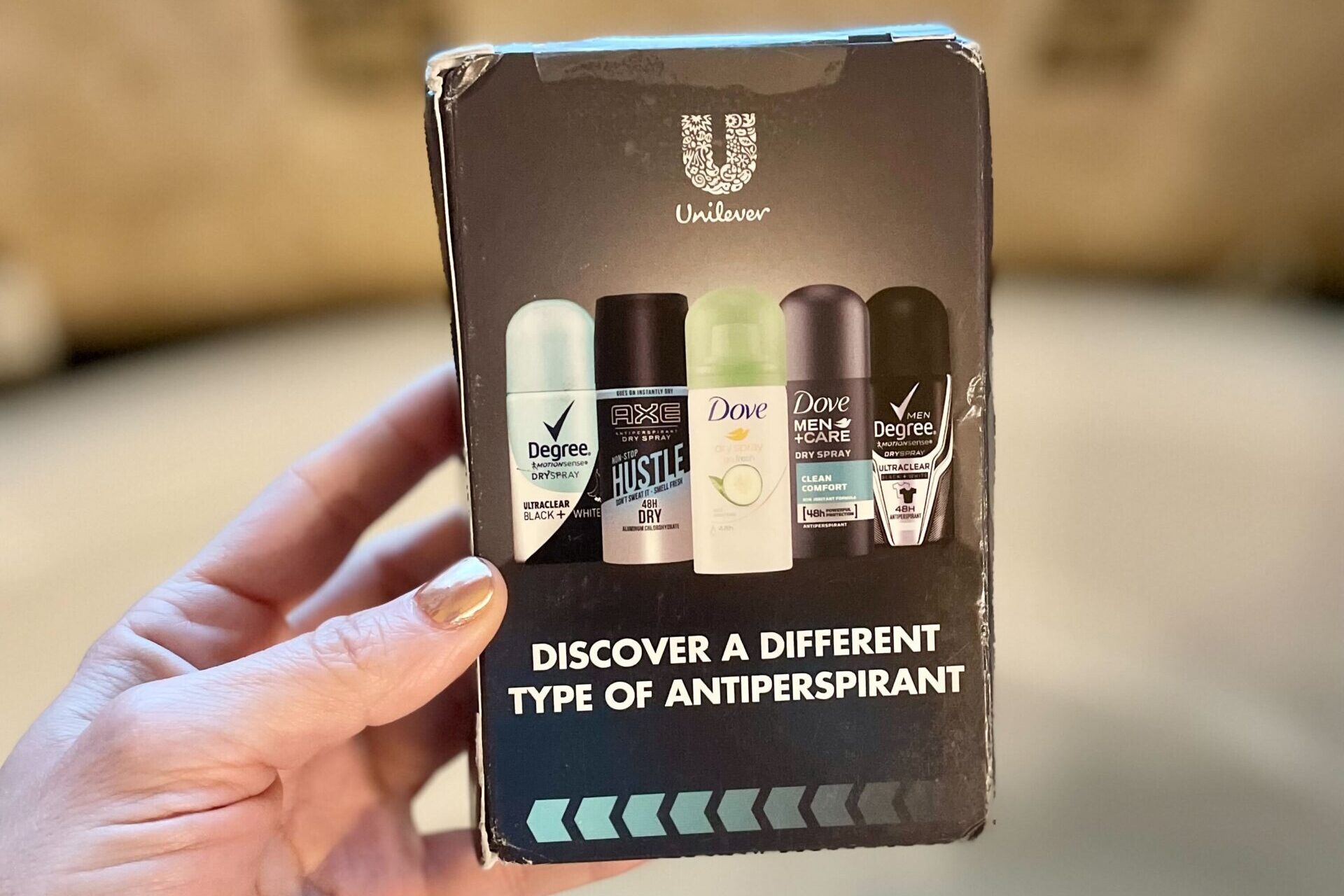 Free Degree Spray Deodorant Sample!