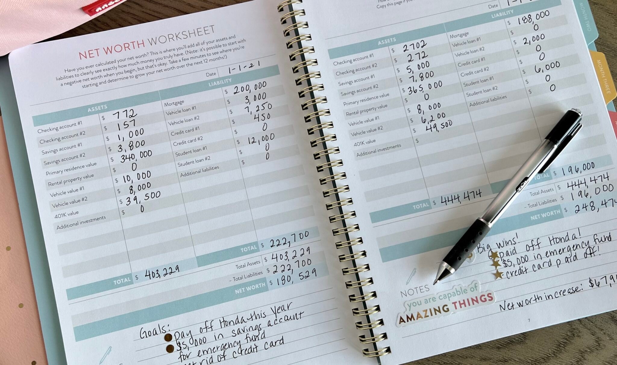 How To Calculate Your Net Worth - Worksheet (And Why It Matters)!