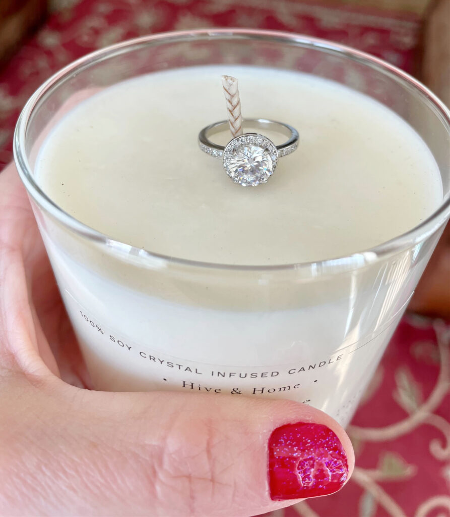 Candle Rings Make Great Gifts (Find a $150 Diamond Ring Inside!)