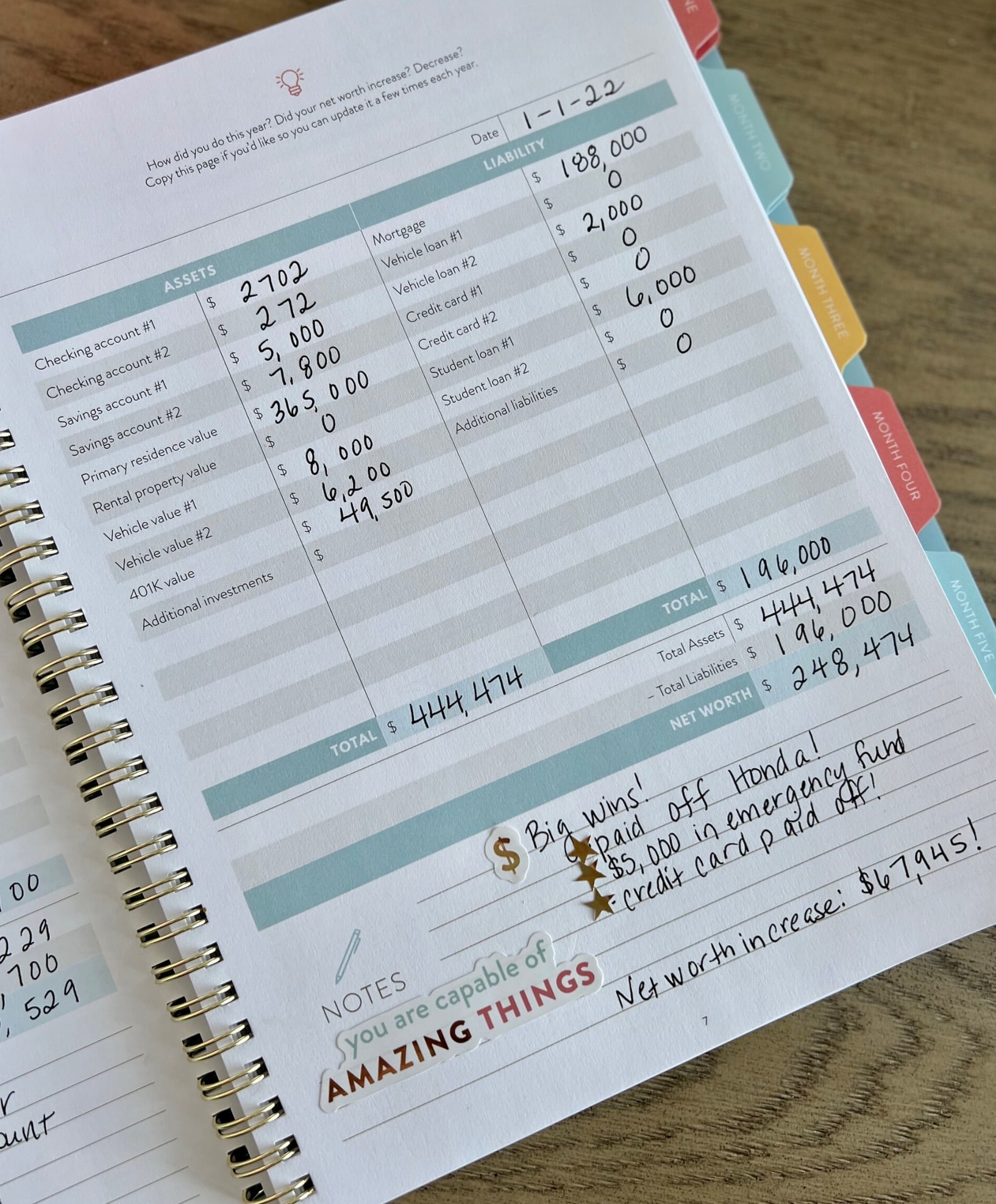 How To Calculate Your Net Worth - Worksheet (And Why It Matters)!