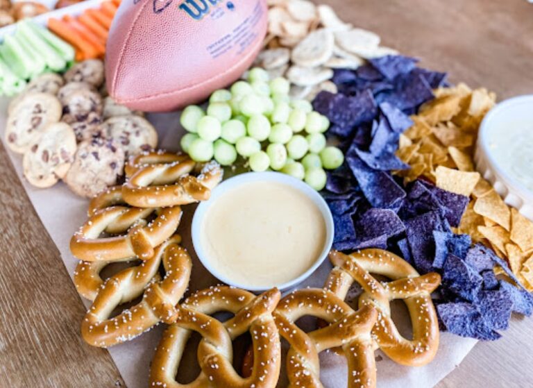 Are You Ready For Some Football? Try this FUN Grazing Table!