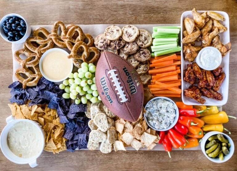 Are You Ready For Some Football? Try this FUN Grazing Table!