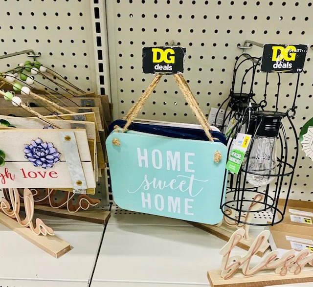 Dollar General Home Decor - So Many CUTE Items for Spring!