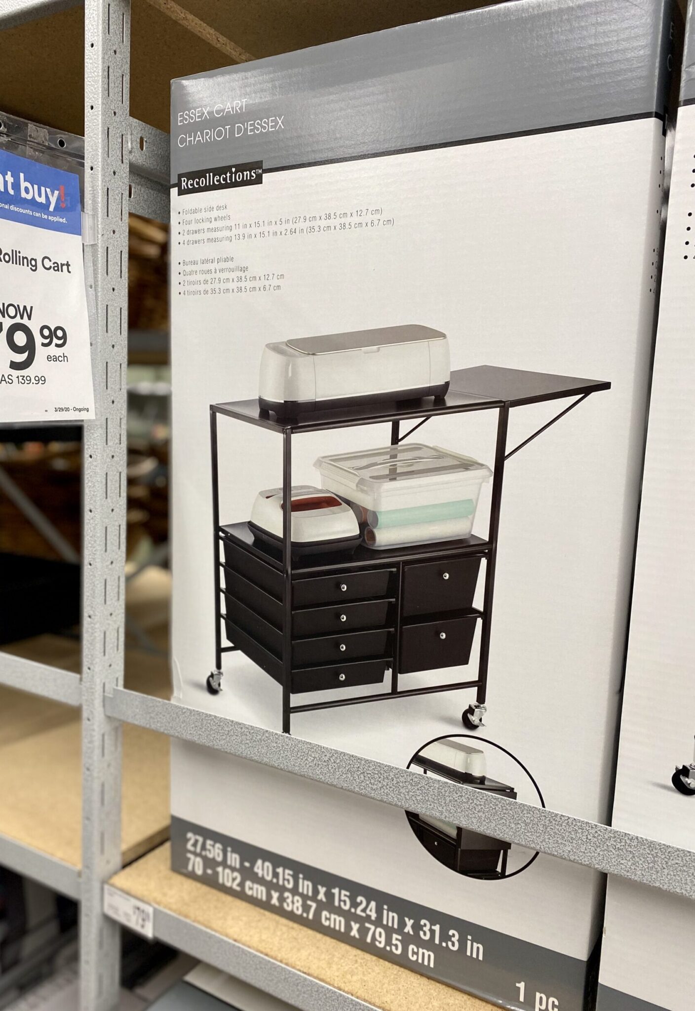 Michaels Arts and Crafts Deals - Storage Boxes, Craft Carts, & More!