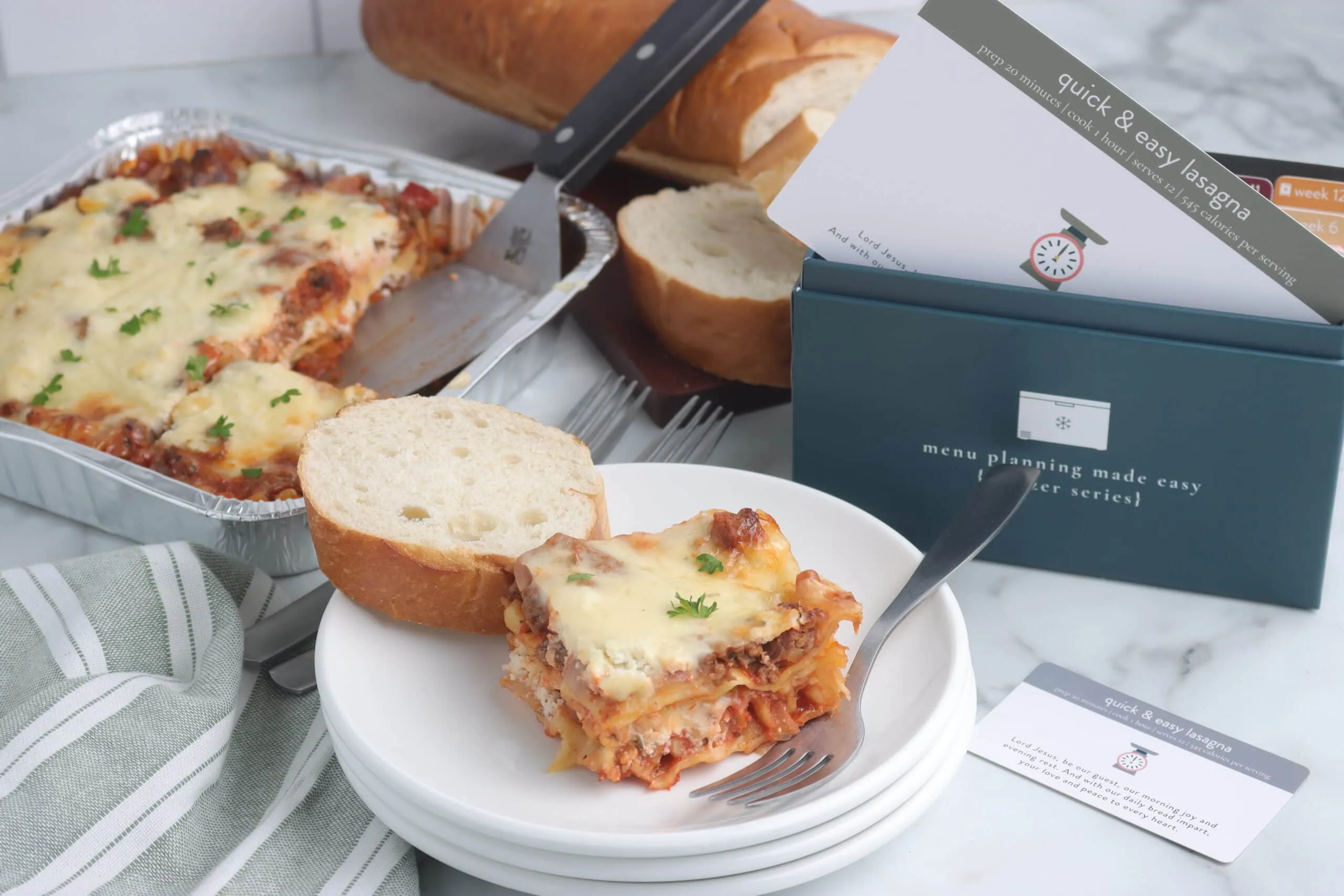 Easy Lasagna Recipe (SO Good and Cheesy - Try This One!)