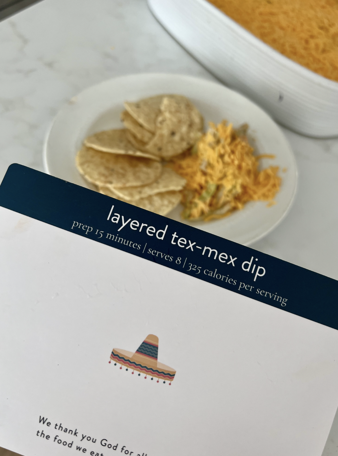 Layered Tex Mex Dip