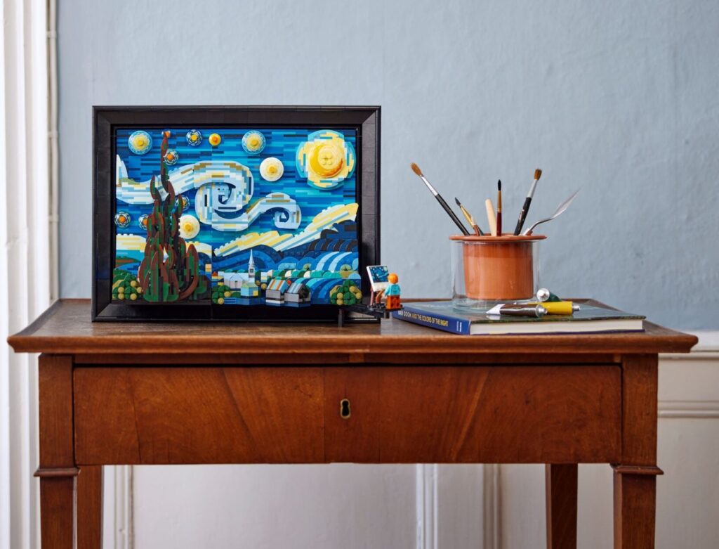 Vincent van Gogh "The Starry Night" LEGO Set Now Available!