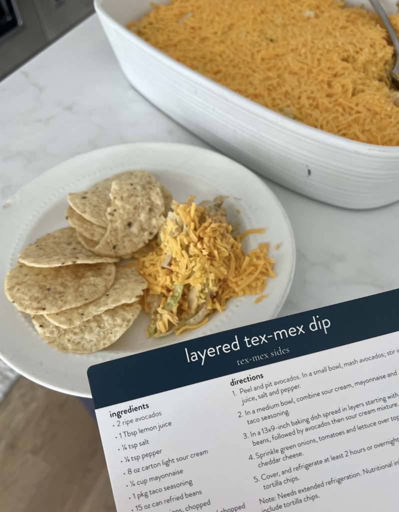Layered Tex Mex Dip