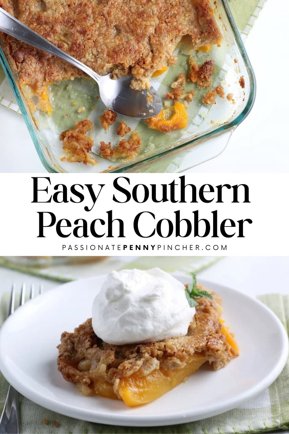 Easy Peach Cobbler Recipe (Try this delicious Homemade Peach Cobbler)