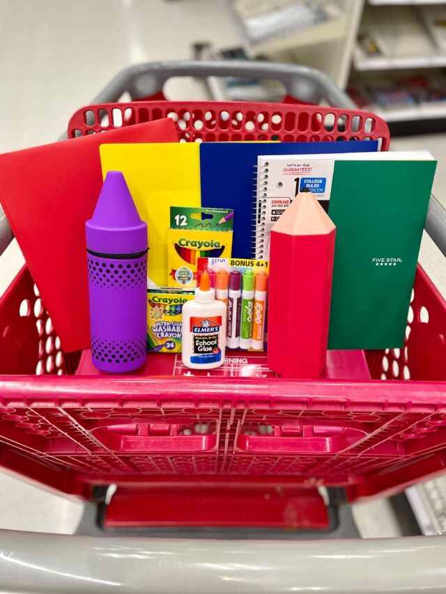 Target School Supplies Deals 2026 | Expect to Start at Just 15¢!