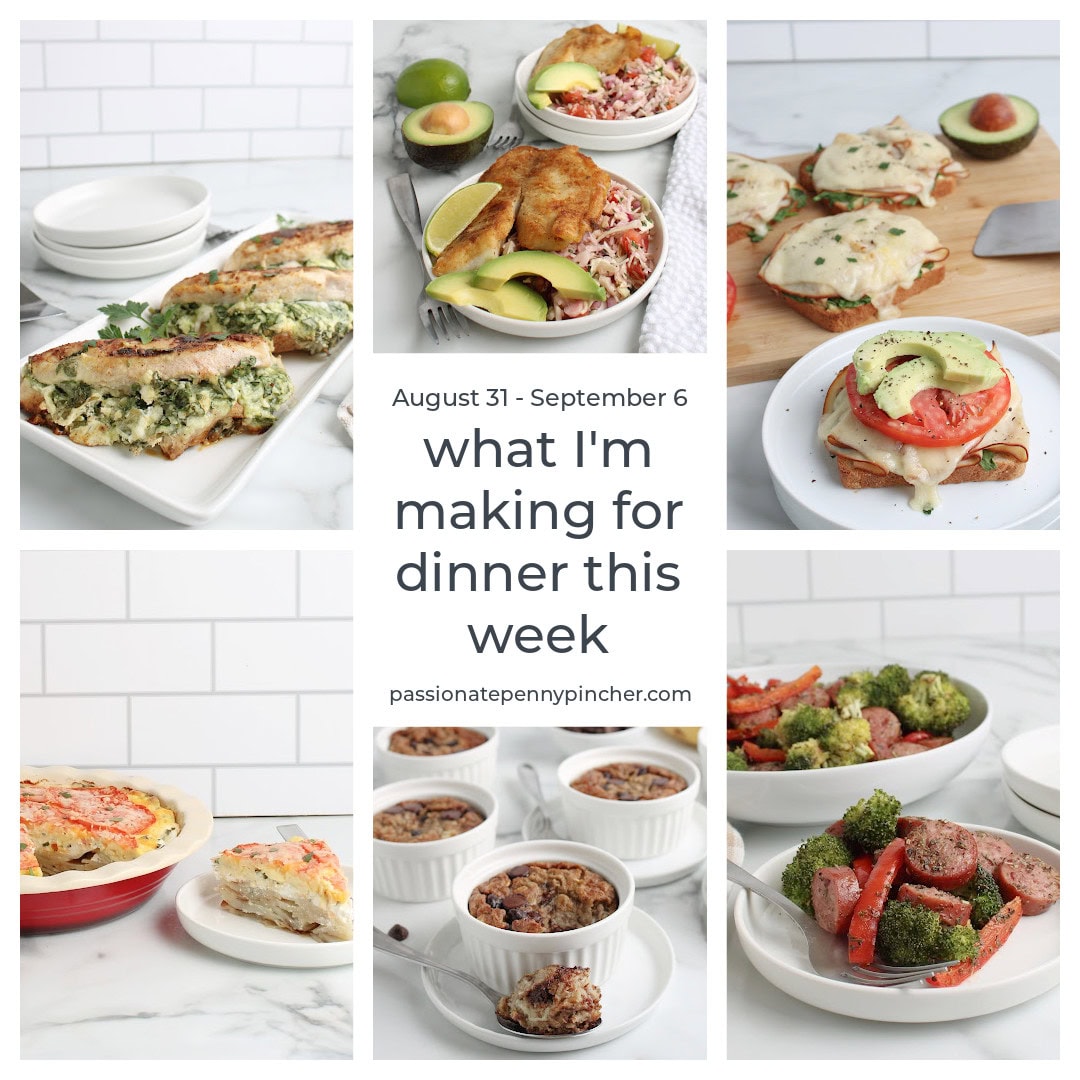 September Menu Plan + FREE Menu Calendar Printable!