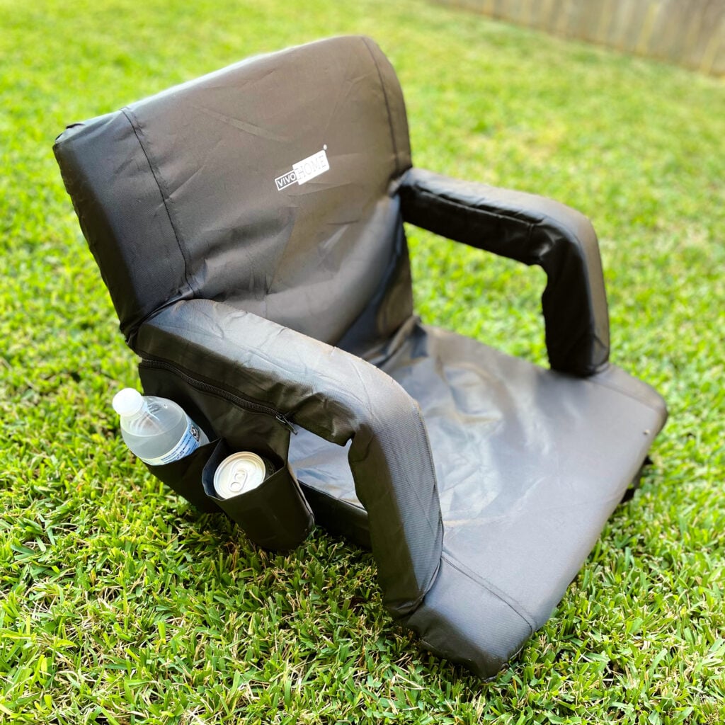 This Stadium Seat Chair Makes Watching Long Games FUN!