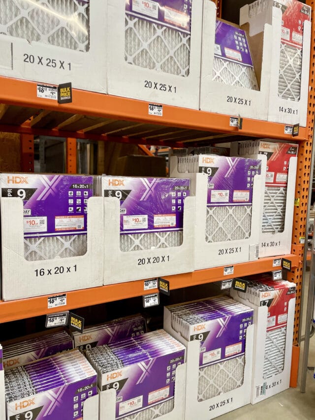 The Home Depot Air Filters on Sale - 50% Off + FREE Shipping!
