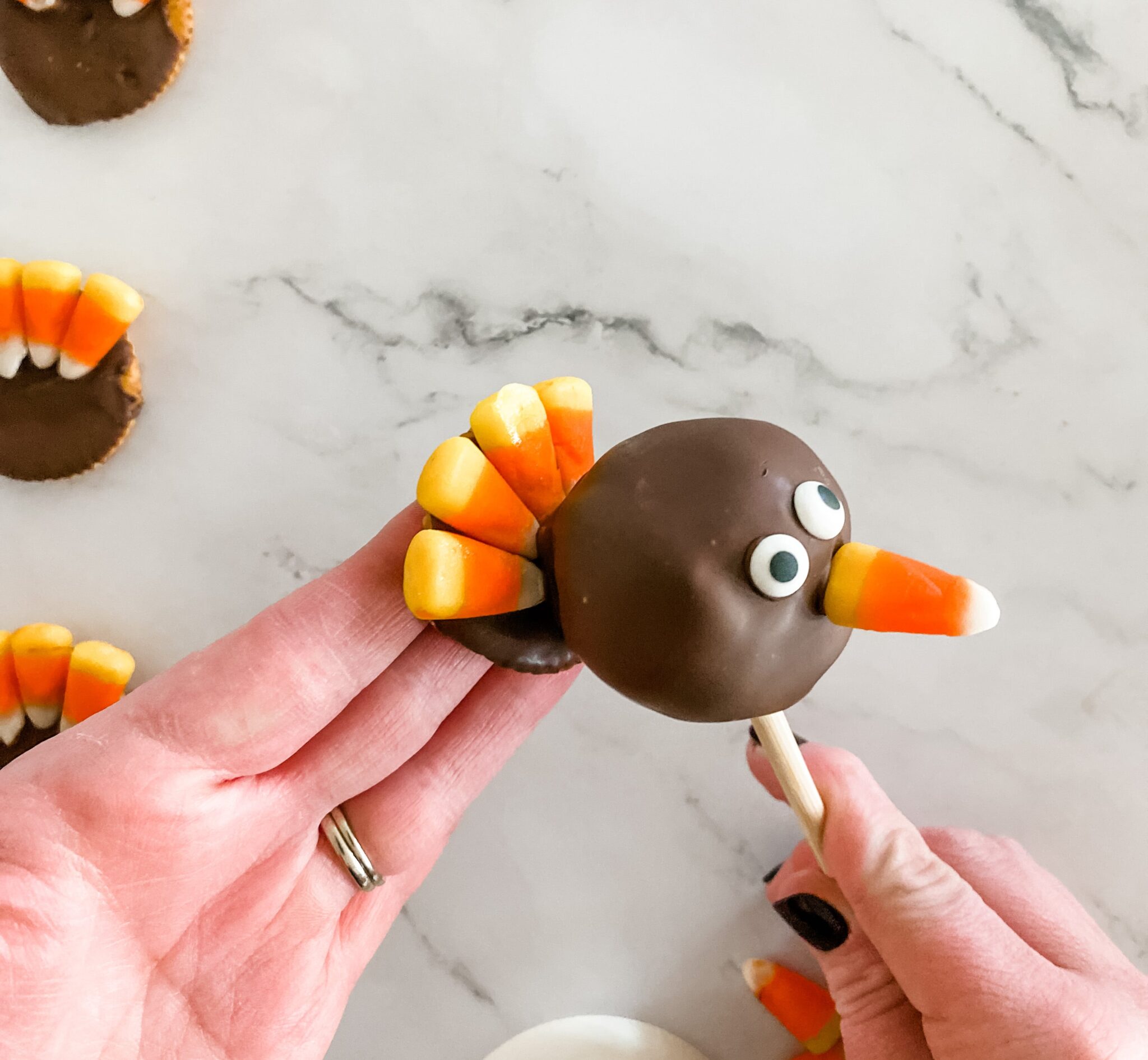 These Thanksgiving Cake Pops are SO FUN and Easy to Make!
