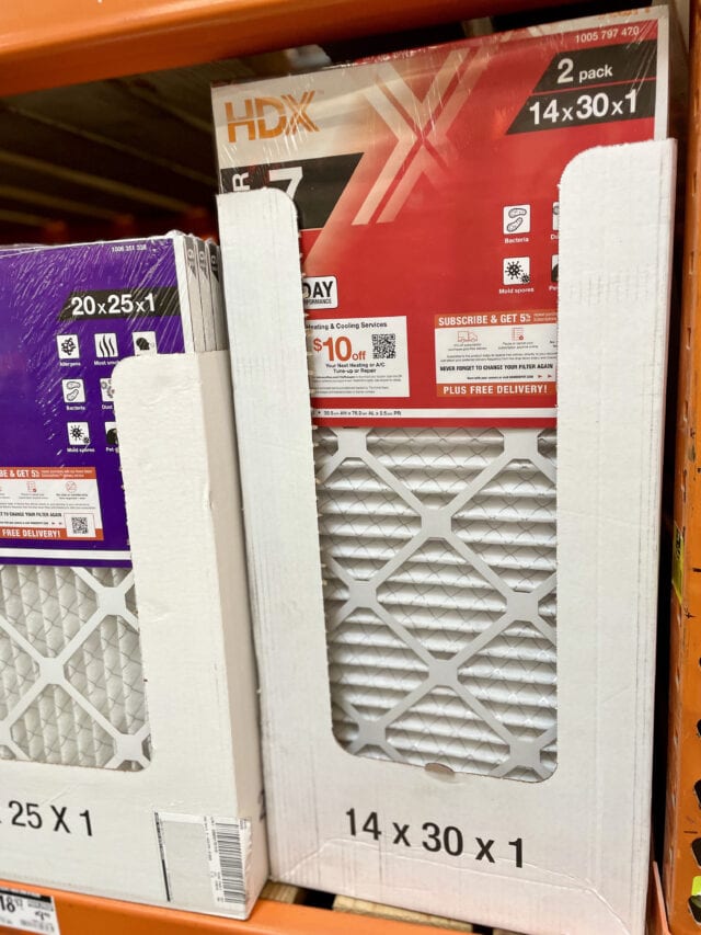 The Home Depot Air Filters on Sale - 50% Off + FREE Shipping!
