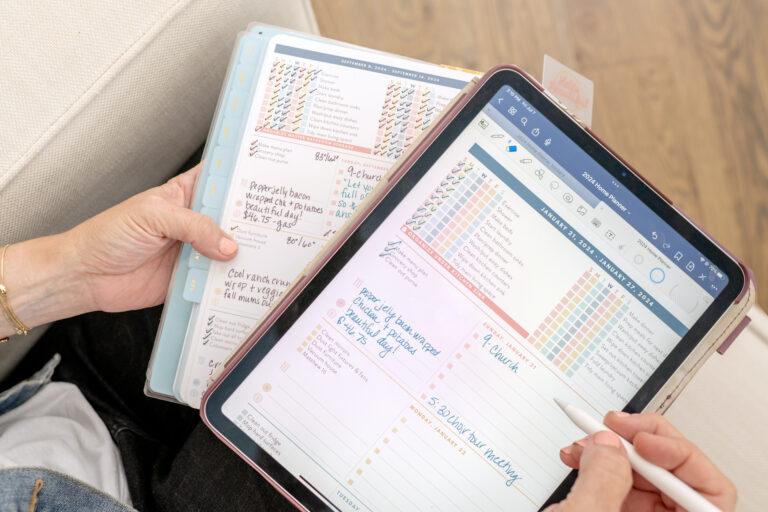 How to Use a Digital Planner
