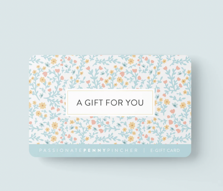 The Passionate Penny Pincher Gift Card Sale Is Today