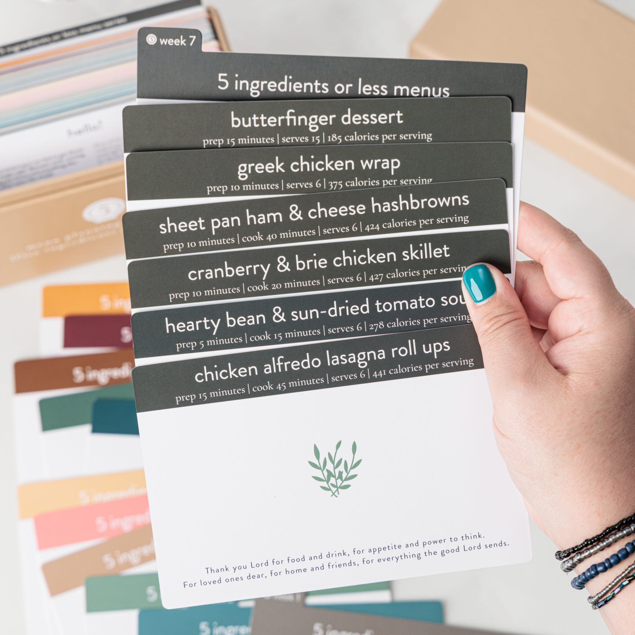 Our 5 Ingredients Menu Plan Has Been The Most Popular One This Year (We ...