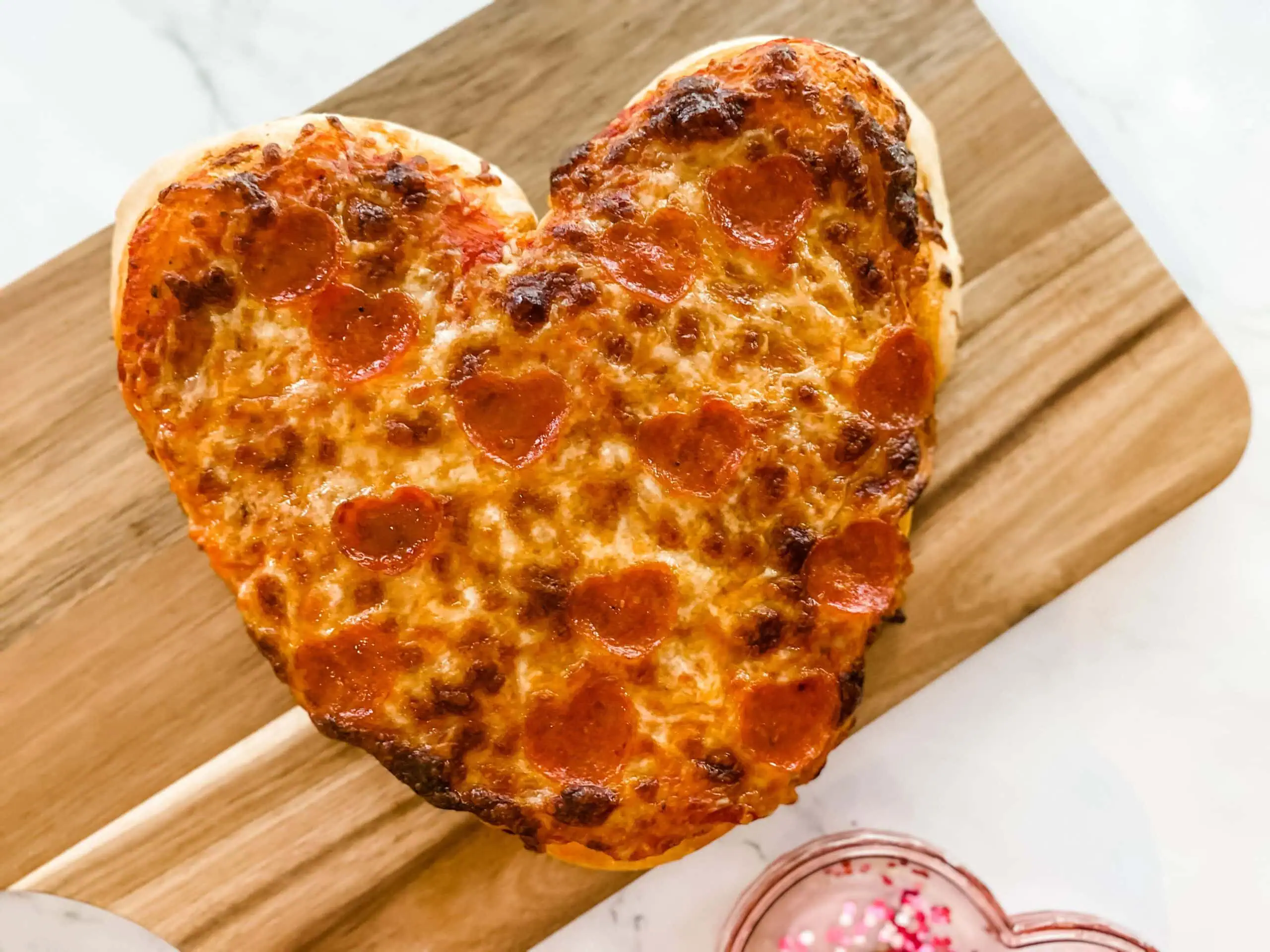 Heart Shaped Pizza Recipe (PLUS a Mini Heart Shaped Recipe!)