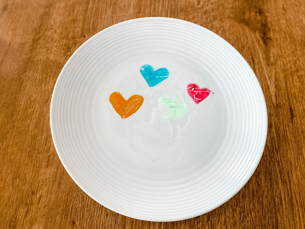 Dry Erase Floating Hearts Experiment - SO Fun For Kids!