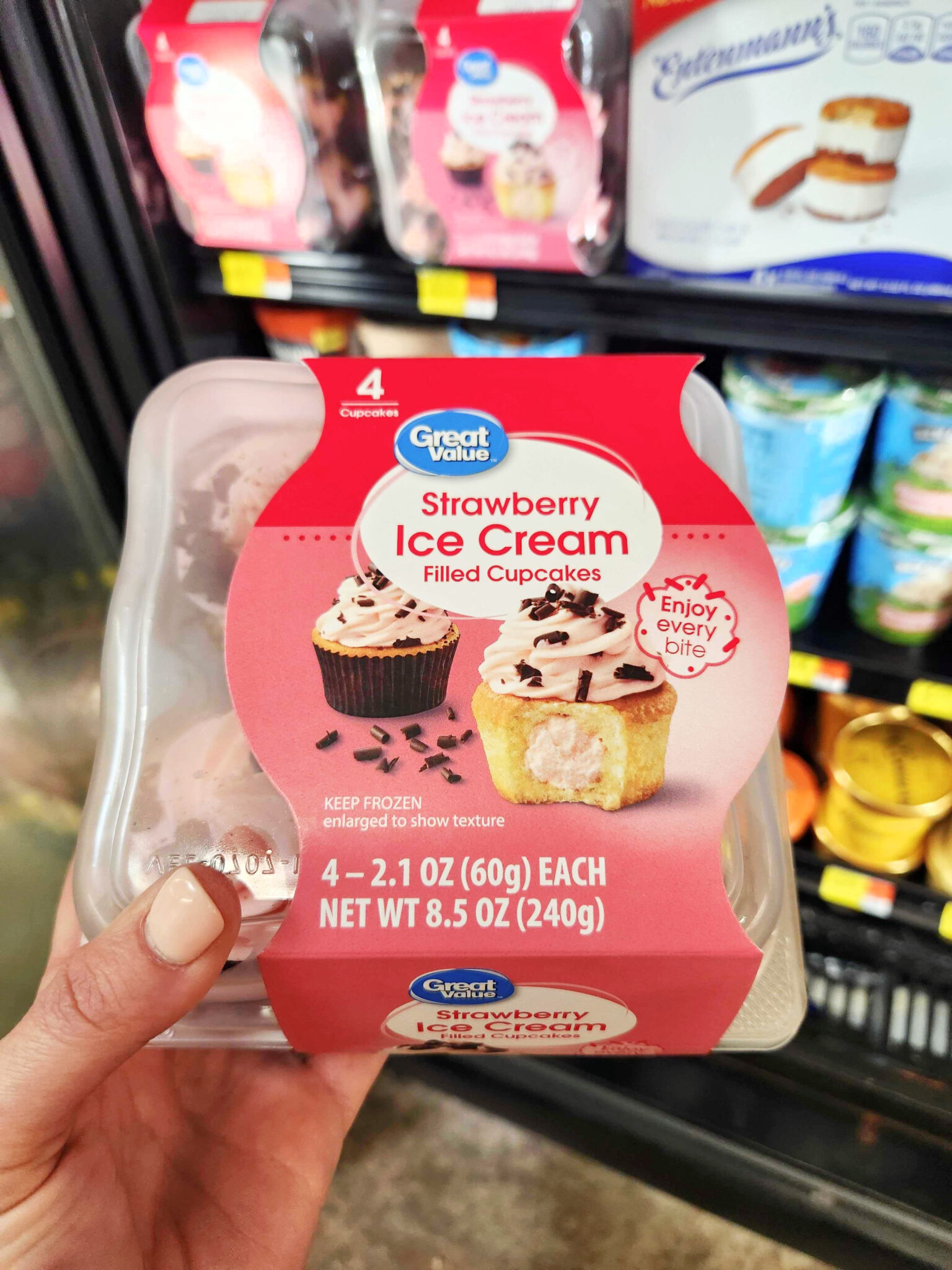 YUM! Walmart Sells Ice Cream Filled Cupcakes for Just $5!