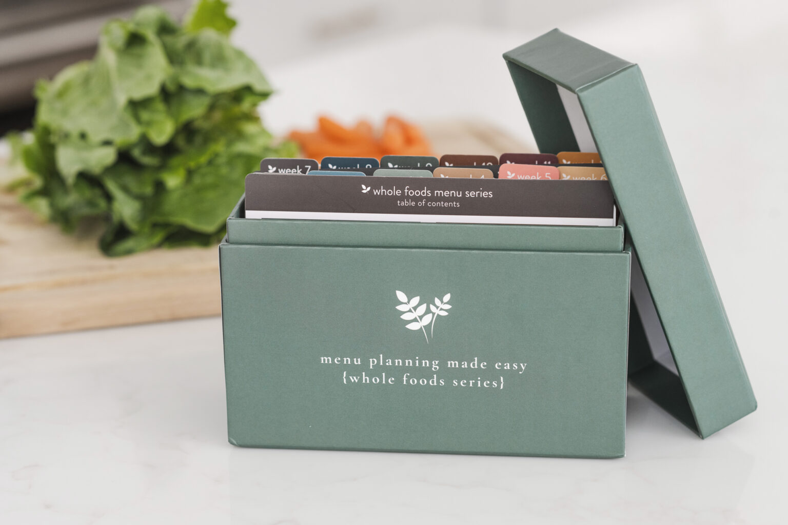 NEW Recipe Binders & Whole Foods Menu Plan with Photos