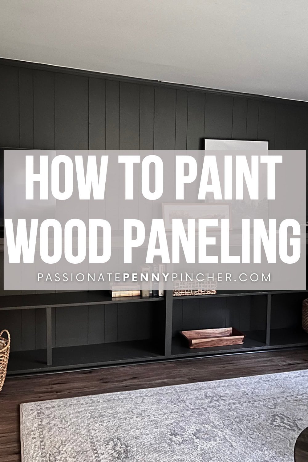Painting Wood Paneling: How to Paint Paneling In Under 4 Hours!