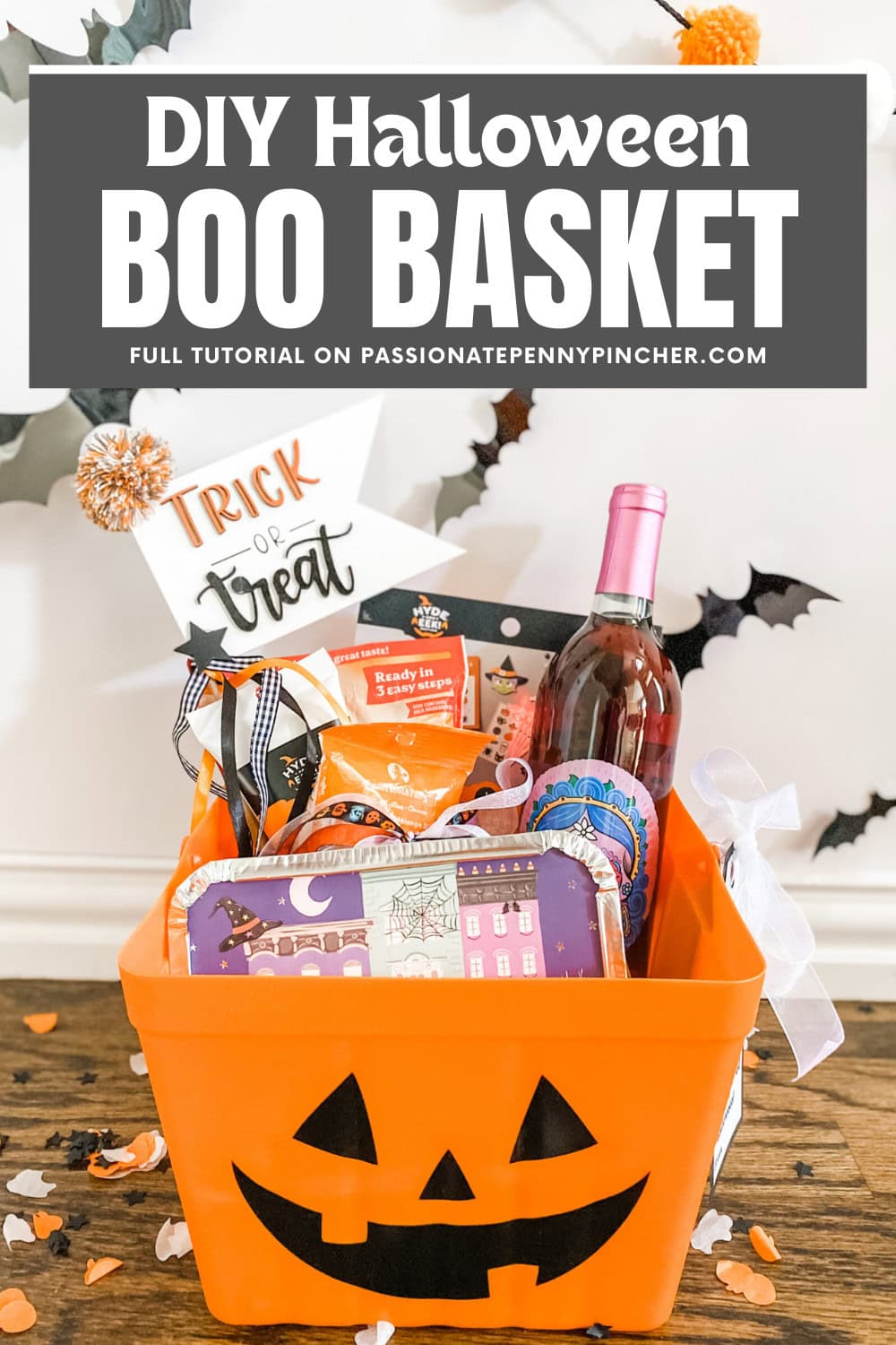 How To Make a Boo Basket (This is SUCH a Fun Idea!)