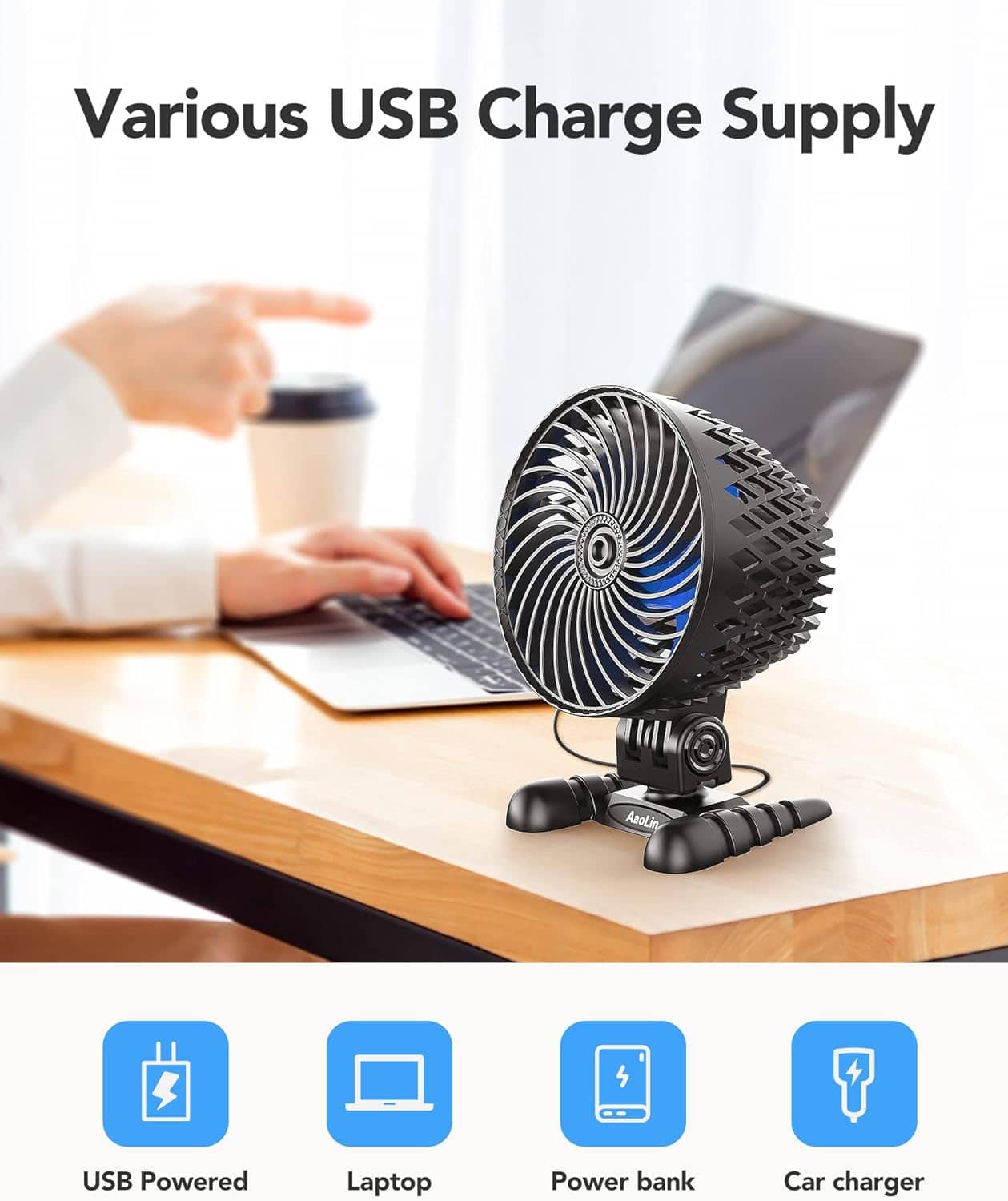 Desk Fan Under $5!