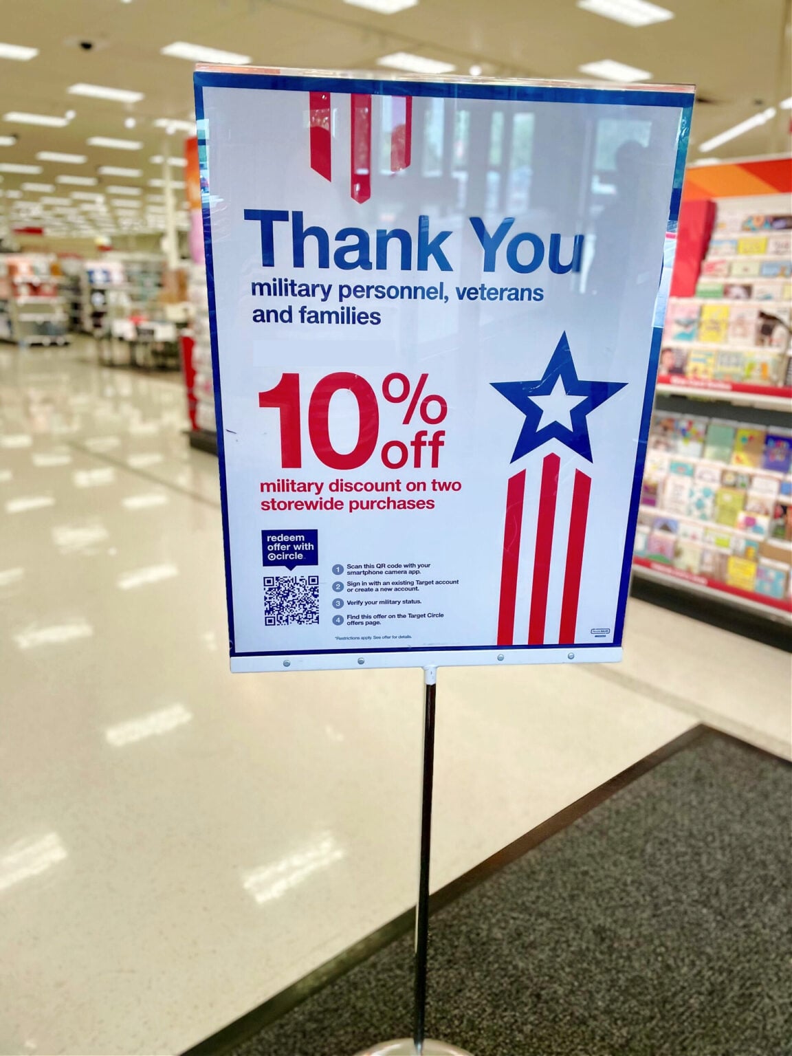 Military Discount at Target for 2025 - Get 10% off TWO Purchases!