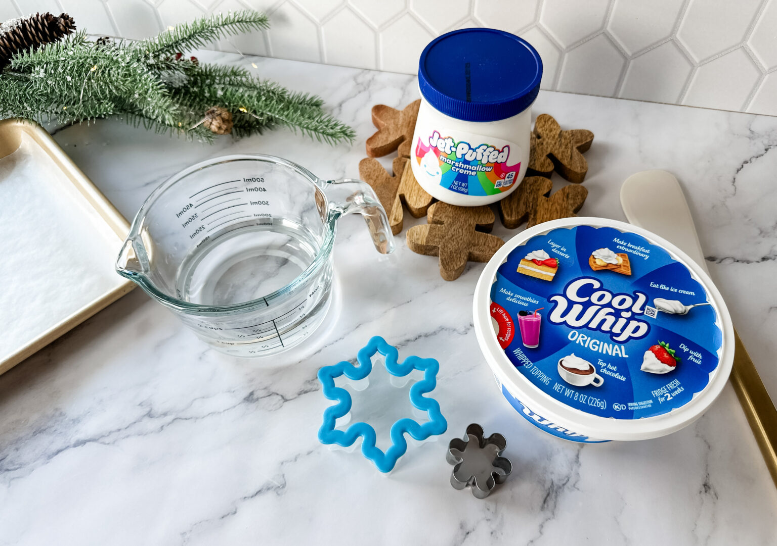 Make Your Own Snowflake Shaped Marshmallows!